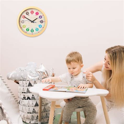 Kinder Wanduhr Mit Bunten Zahlen Kaufen