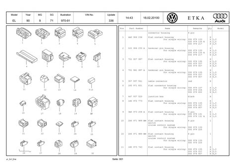Tipos De Conectores Electricos Del Grupo Vag Pdf Auto Type Automotive