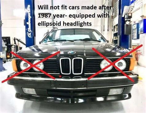 Sealed Beam To Euro H4 Headlight Conversion Kit For Us E24