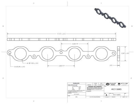 Chevrolet Lt Header Flange