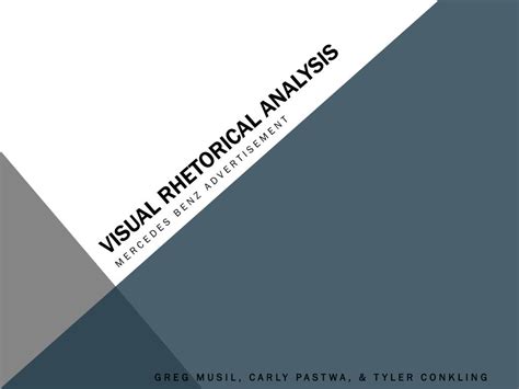 Ppt Visual Rhetorical Analysis Powerpoint Presentation Free Download