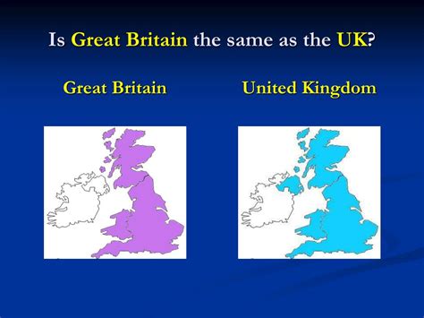 Ppt The United Kingdom Of Great Britain And Northern Ireland