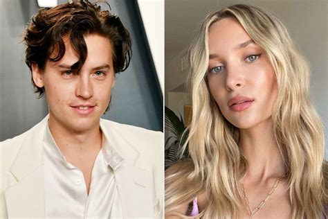 Cole Sprouse Cuddles Girlfriend Ari Fournier — And Their Pup Gets In