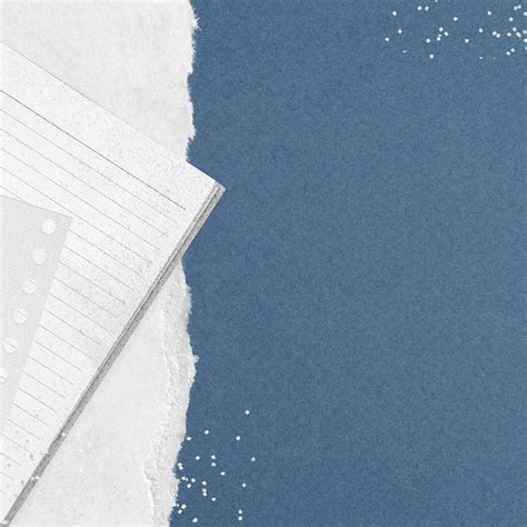 Aesthetic Journal Border Background Blue Premium Photo Rawpixel