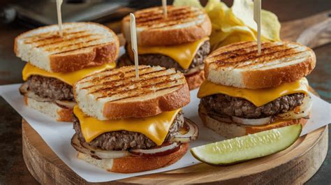 Grilled Cheese Burgers