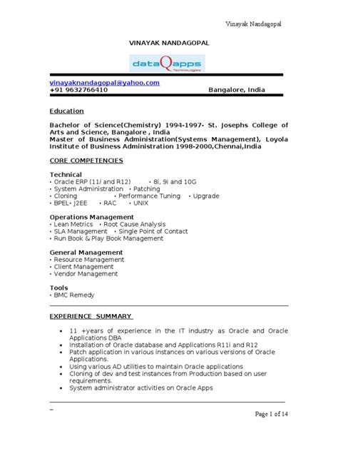 vinayak updated pdf oracle database oracle corporation