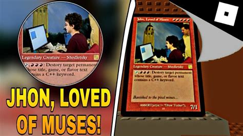 How To Get John Loved Of Muses Badge In ⚔️ Sword Fights On The Heights