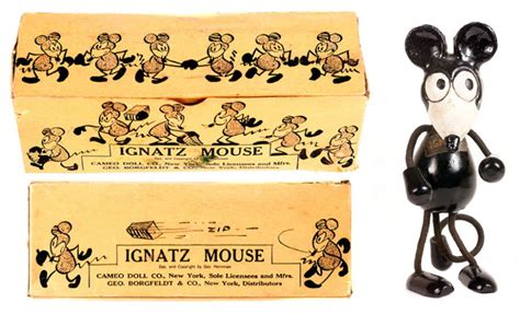 Hakes Ignatz Mouse Cameo Doll Wbox