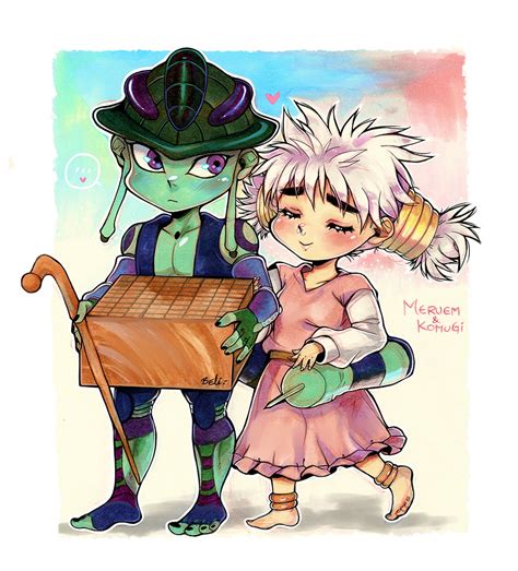 Meruem X Komugi By Vinetsu On Deviantart