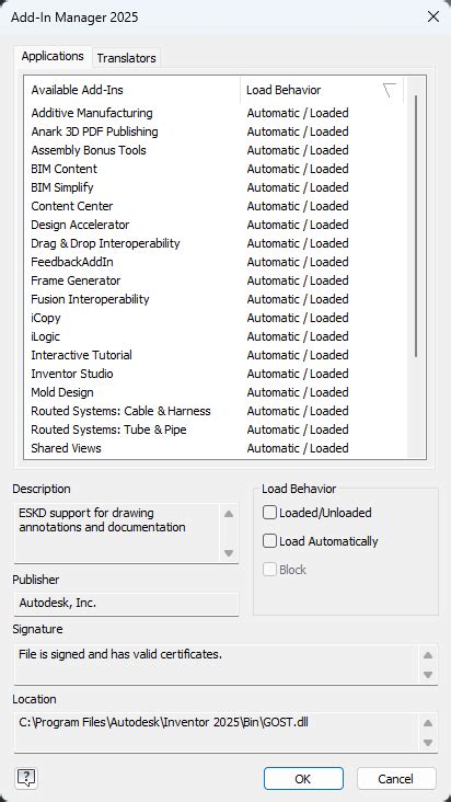 Solved Inventor Place Ilogic Component Button Greyed Out Autodesk
