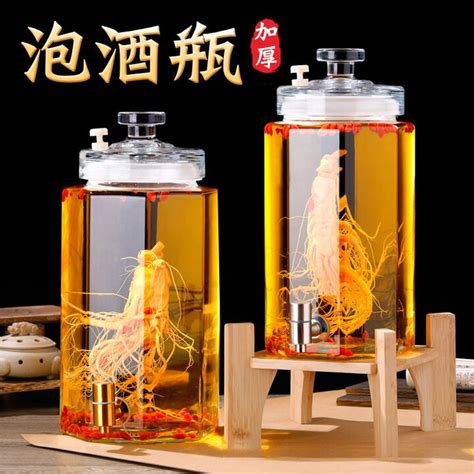 【安睦6斤银色不锈钢竹木底座】安睦泡酒坛子高档密封玻璃瓶人参药酒专用酒桶家用带龙头酒罐【行情 报价 价格 评测】 京东