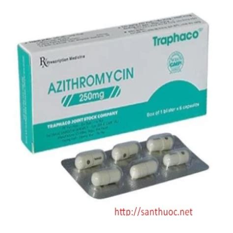 Azithromycin 250mg Tpc Thuốc Kháng Sinh Hiệu Quả