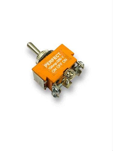 10 Amp Three Position Center Off Toggle Switch At Best Price In New Delhi Teksun India