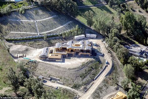 Kylie Jenners 15m Hidden Hills Mega Mansion Continues To Take Shape