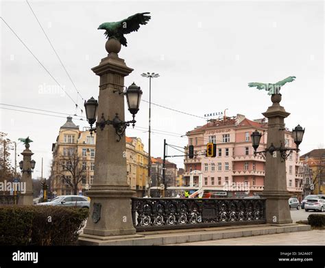 Sofia Bulgaria February 13 2025 Orlov Most Stone Bridge In Sofia