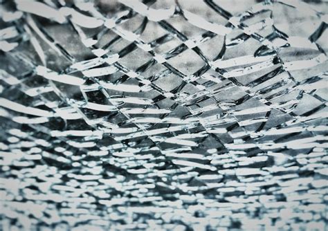 Full Frame Shot Of Pattern On Glass Premium Photo