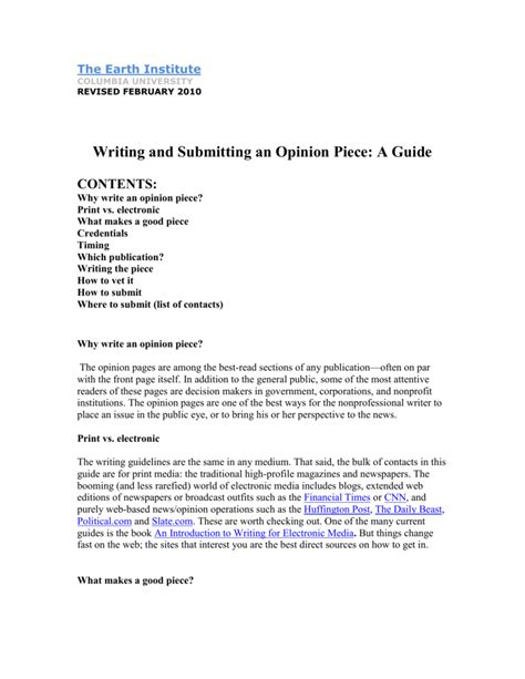 Op Ed Template Modern Resume Template Word