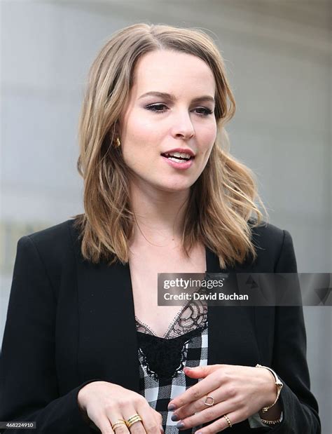 Extra Interviews Bridgit Mendler At Westfield Century City On March
