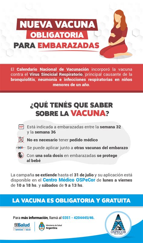 Nueva CampaÑa De VacunaciÓn En El Embarazo Ospecor