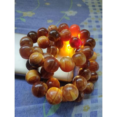 Jual Gelang Getah Pinus 16mm Shopee Indonesia