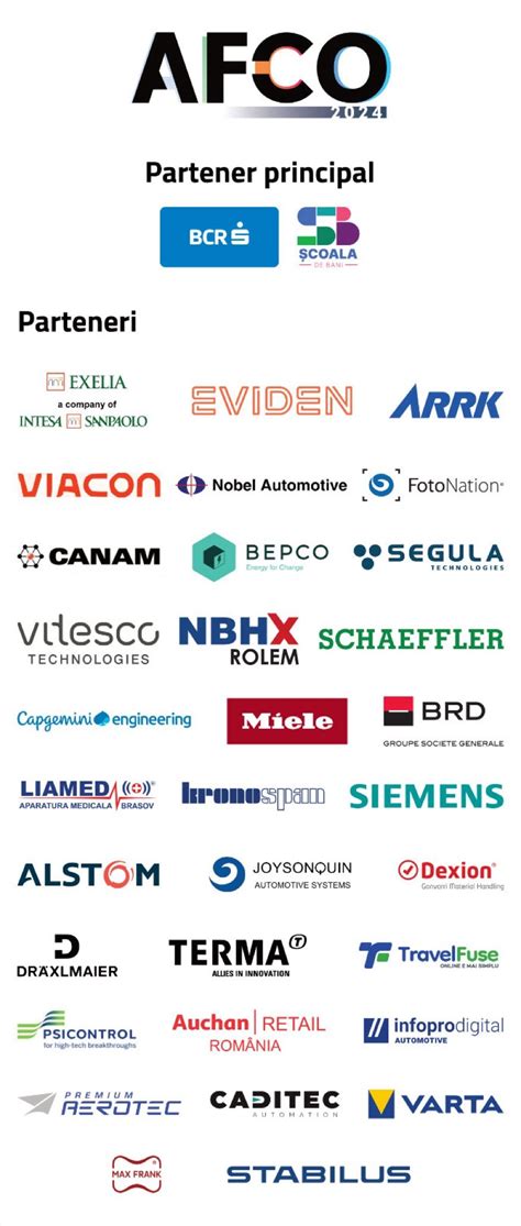 Daniel Munteanu On Linkedin Our Partners For The 12th Edition Of The