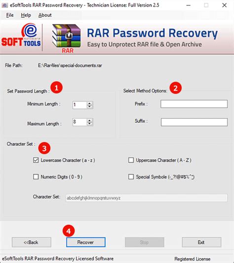 Unlock Rar File Password With Rar Password Recovery Software