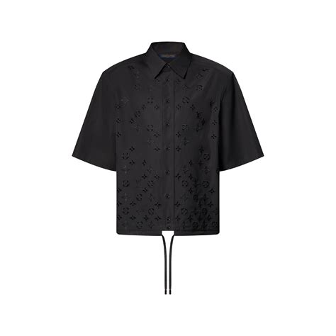 Camisa De Manga Corta Con Bordado De Flores Monograma Hombre Ready