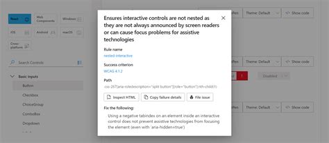 Bug Split Button Fails Accessibility Test Issue Microsoft Fluentui GitHub