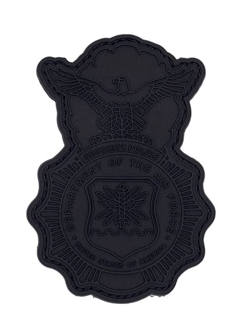 Security Police Pvc Patch