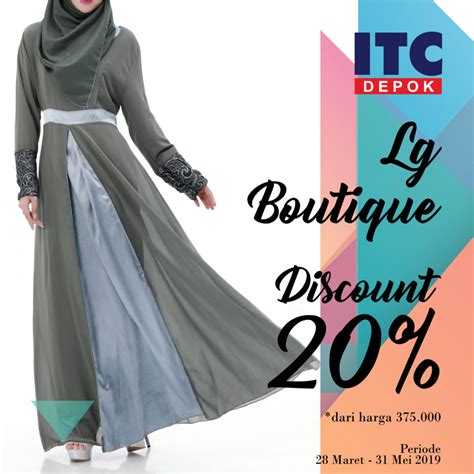 Baju Muslim Diskon Diskon Baju Muslim 20 Itc Shopping Festival