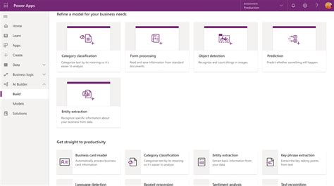 ai builder for microsoft power apps development services