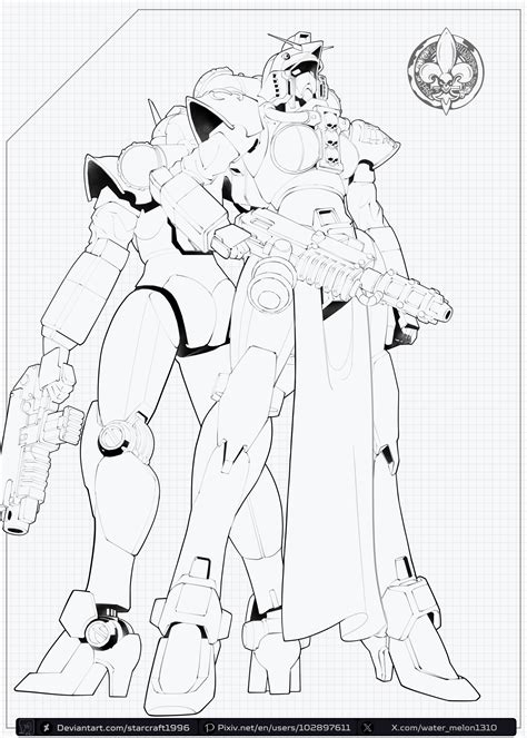 Watermelonsfw Adepta Sororitas Nobel Gundam G Gundam Gundam Warhammer 40k Absurdres