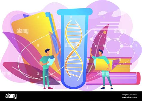 Genetic Testing Concept Vector Illustration Stock Vector Image And Art