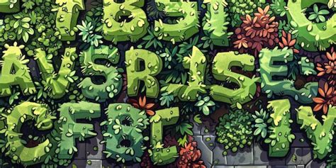 Botany Biome With Plant Adaptation Premium Ai Generated Image