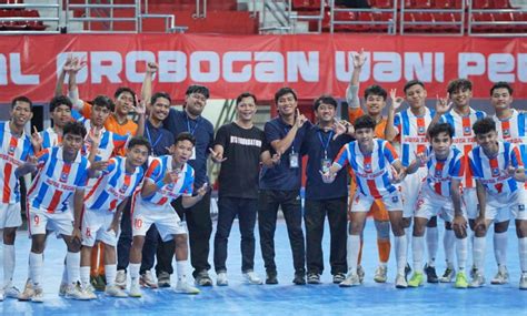 Pecah Telur Tim Futsal Kota Tegal Akhirnya Masuk Porprov Jateng 2026