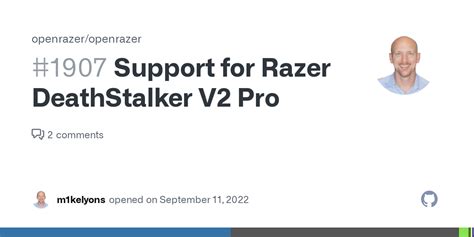 Support For Razer Deathstalker V2 Pro · Issue 1907 · Openrazeropenrazer · Github
