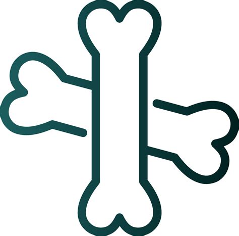 Bone Vector Icon Design 15002958 Vector Art At Vecteezy