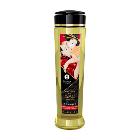 Shunga Erotic Massage Oil Romance ️ Worldcondoms
