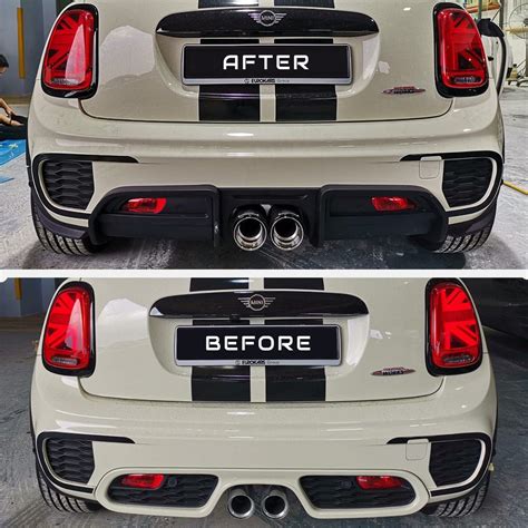 Mini Jcw Pro Rear Diffuser Kit For F56 F57 Funfob
