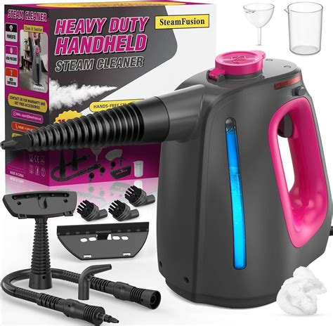 Multi Surface Handheld Pressurized Steam Cleaner With 11