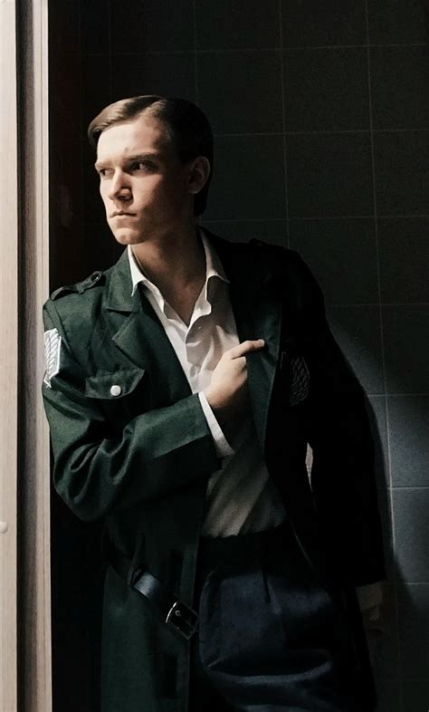 I Tried To Cosplay Erwin [oc] Hope You Guys Like It R Shingekinokyojin