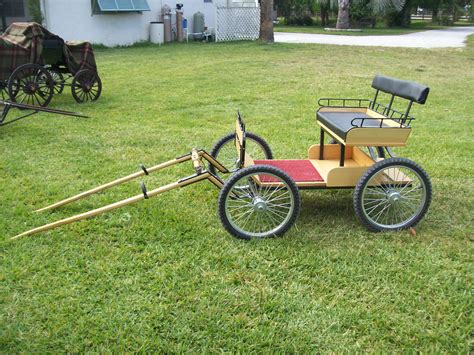 Amish Made Mini Roundabout Mini Horse Cart Diy Carriage Project