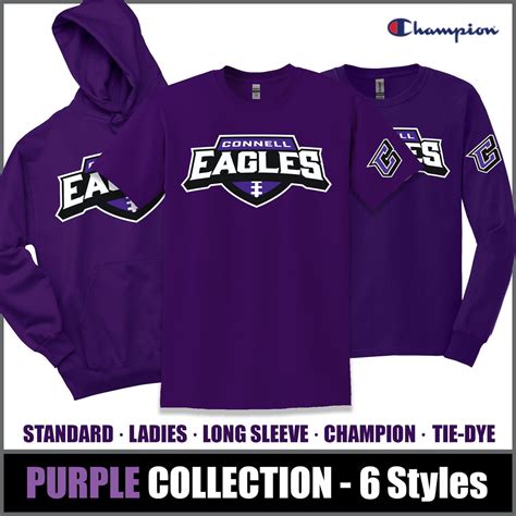 Lightning Crest Purple Collection Connell Football — Shop
