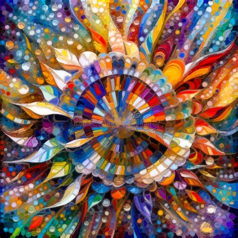 Prismatic Symphony Stock Illustration Illustration Of Painting 328213318