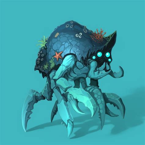 Rock Crab Dnd Crab Crab People Fantasy Crab