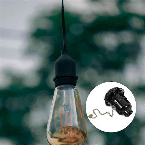 Pull Chain Light Fixture Pullswitch Lamp Holder Ceiling Light Socket