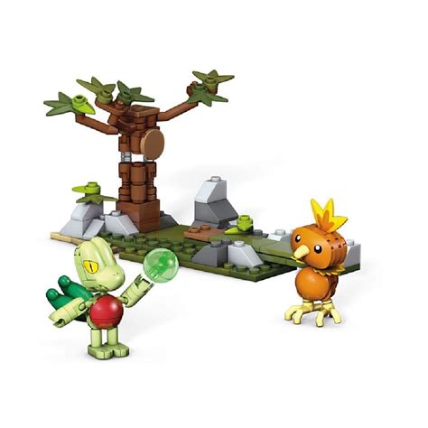 Pokémon Mega Construx Torchic Vs Treeko Mattel