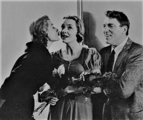Rita Hayworth Deborah Kerr And Burt Lancaster Promoting Separate Tables