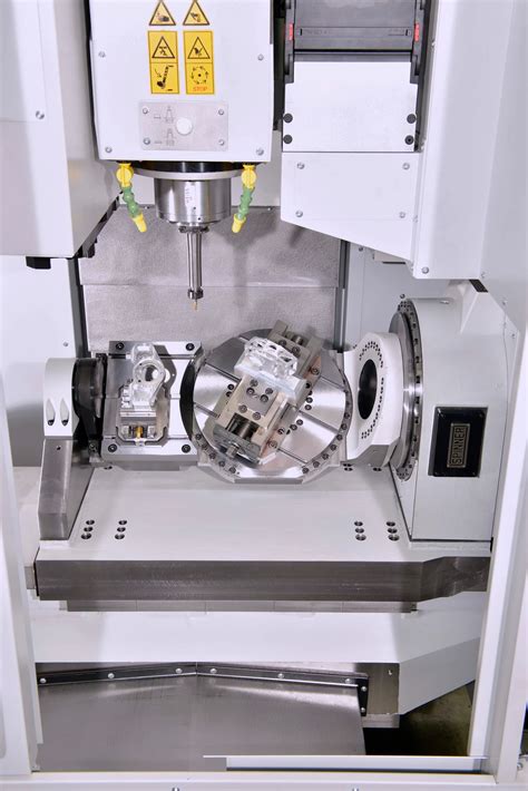Vc850 5a 5 Axis Trunnion Spinner Cnc