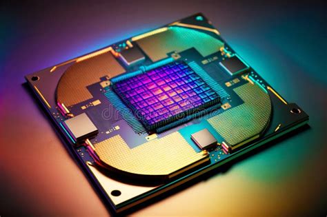 Nanotechnology Chips And Microchips Wafer Semiconductor Manufacturing